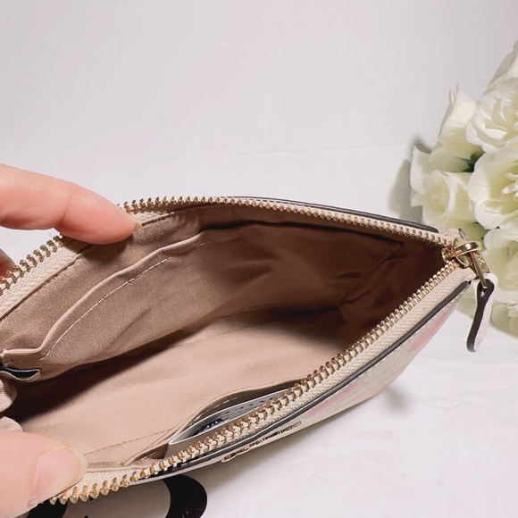 Coach | Bags | Coach Nolita 9 In Signature Canvas With Heart Print ...